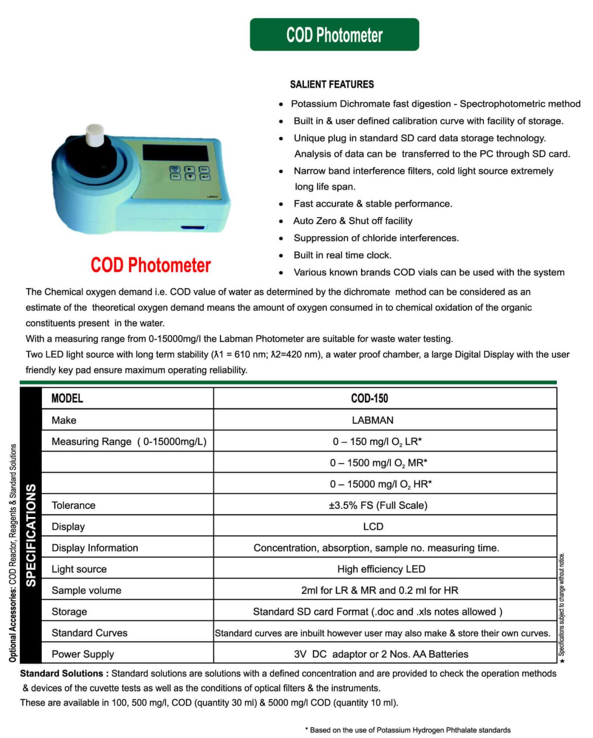 FLAME PHOTOMETERS – TSR Instruments and Solutions